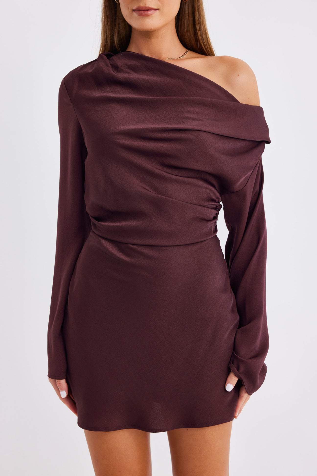 CALISSA LONG SLEEVE MINI DRESS – SNDYS